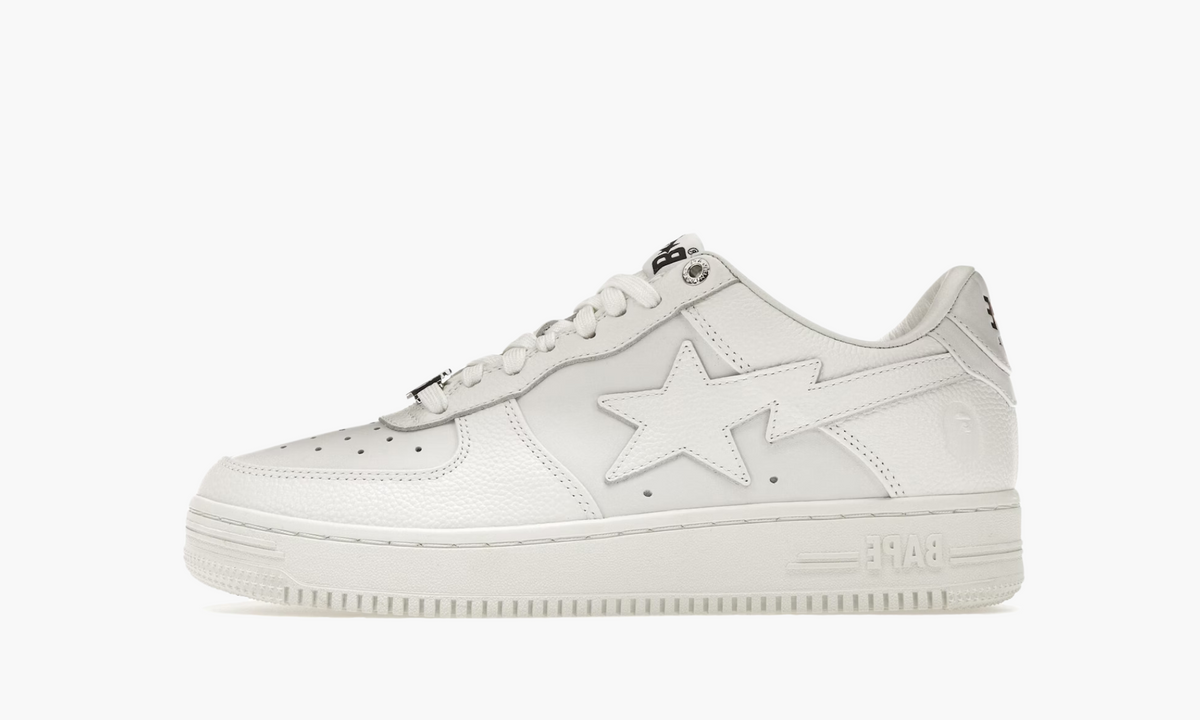 A Bathing Ape Bape Sta Triple White | The Sneaker Store